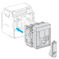 33344 - circuit breaker Compact NS1000N - 1000 A - 4 poles - drawout ...
