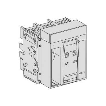47220 - circuit breaker Masterpact NT10H1 - 1000 A - 3 poles - drawout ...