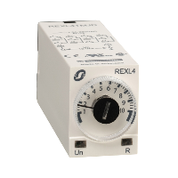 REXL4TMP7 - on-delay timing relay - 0.1 s..100 h - 230 V AC - 4 OC